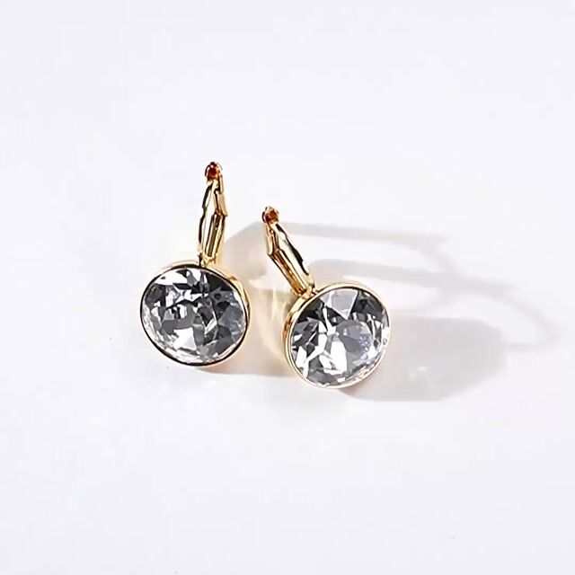 Mini bella earrings swarovski store